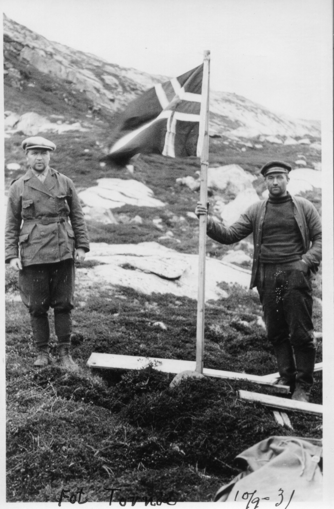 Okkupasjon av Eirik Raudes Land – Ishavsmuseet Aarvak